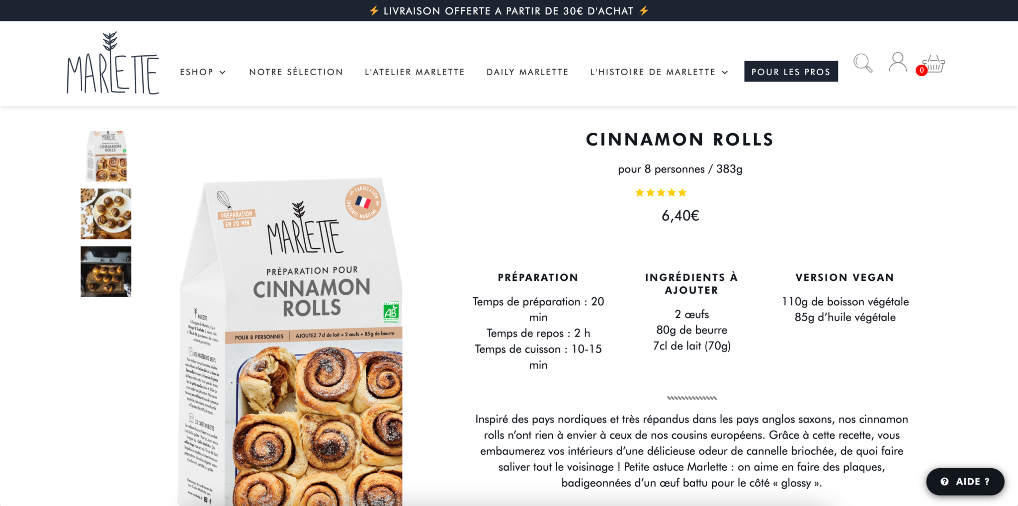 Guide Ecommerce - 30+ exemples de fiches produits réussies