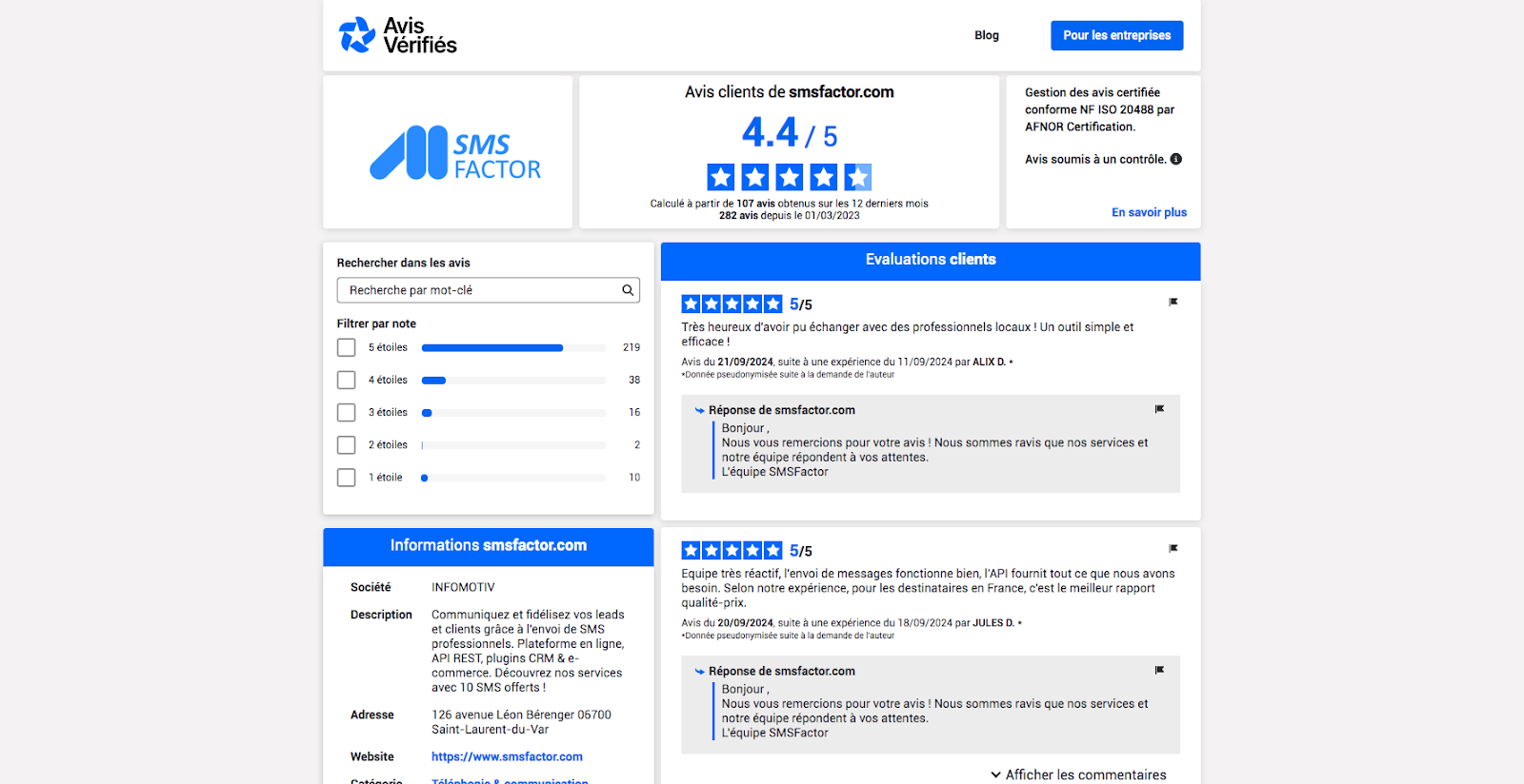 Notre avis sur SMSFactor en 2026 - Analyse & Test indépendant | La ...